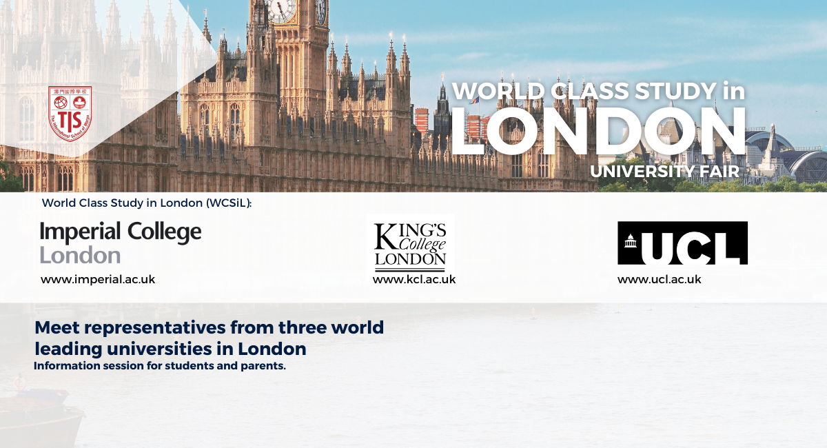 FEB 24 | TIS University Fair: World Class Study in London — The ...